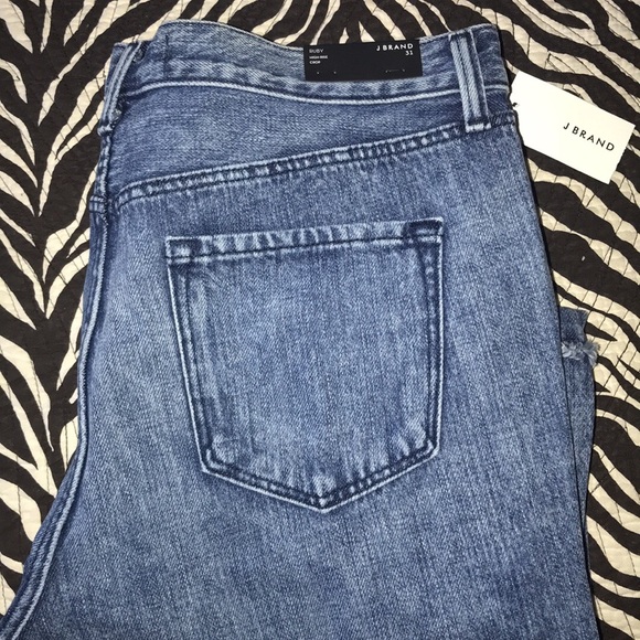 Jeans | J Brand Ruby High Rise Crop Brand New | Poshmark